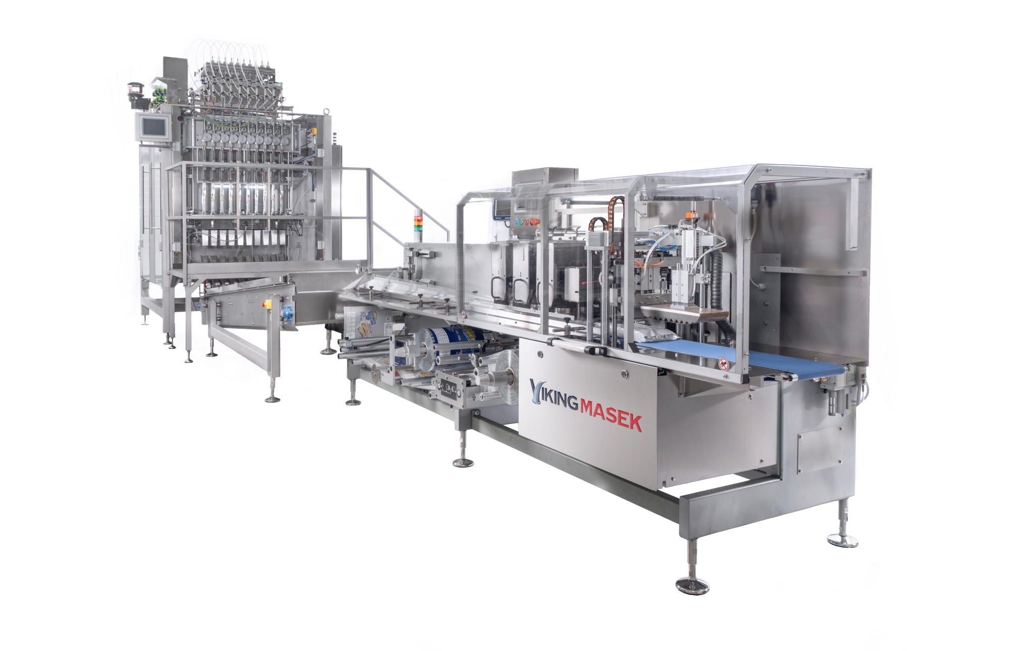 Liquid stick packs with subsequent horizontal wrapping – Viking Mašek